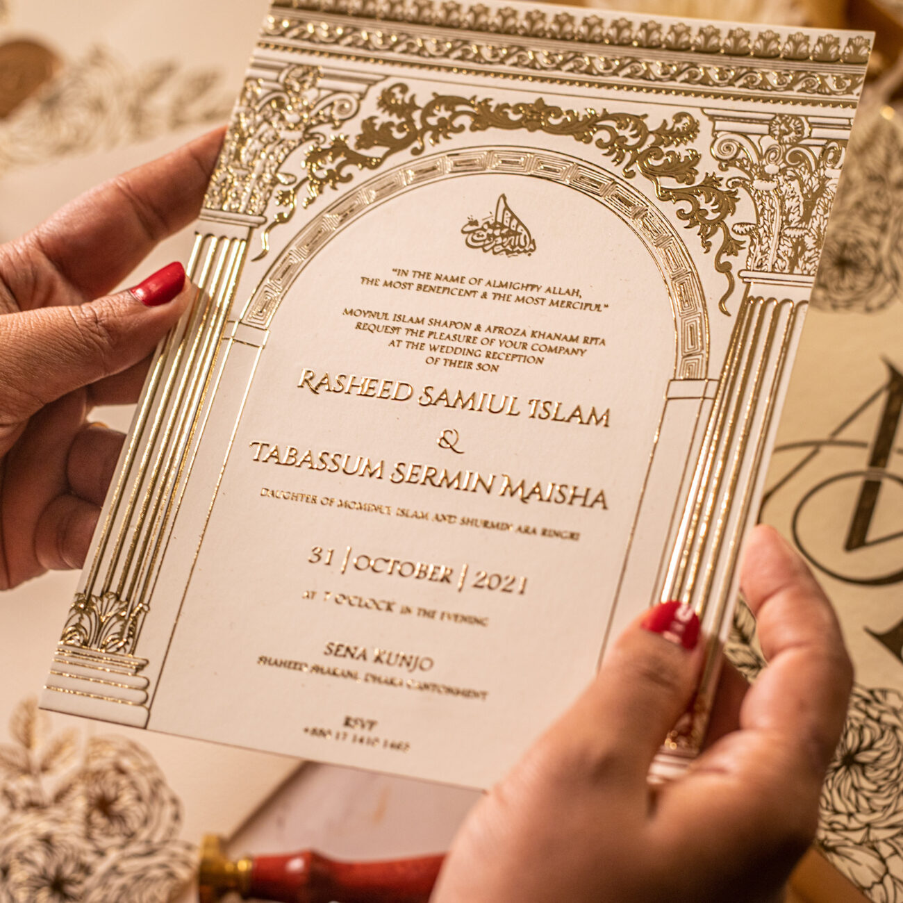 Victorian Era – Signature Invitation Set - Save The Date