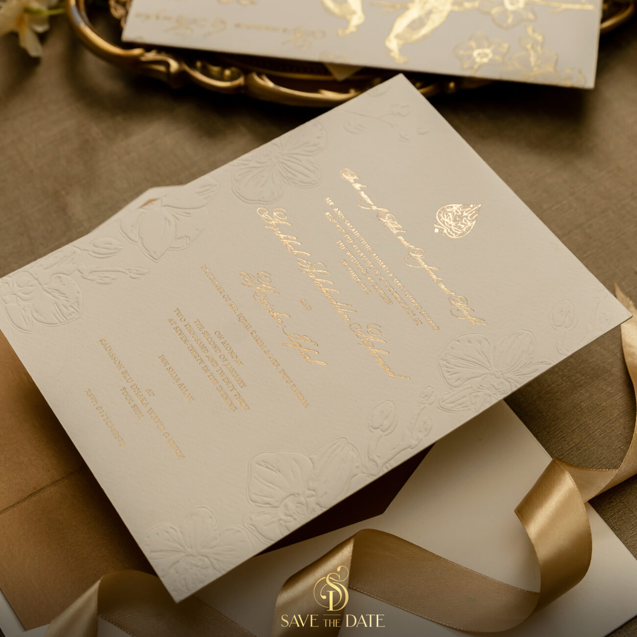 Breezy Birds – Signature Invitation Set - Save The Date
