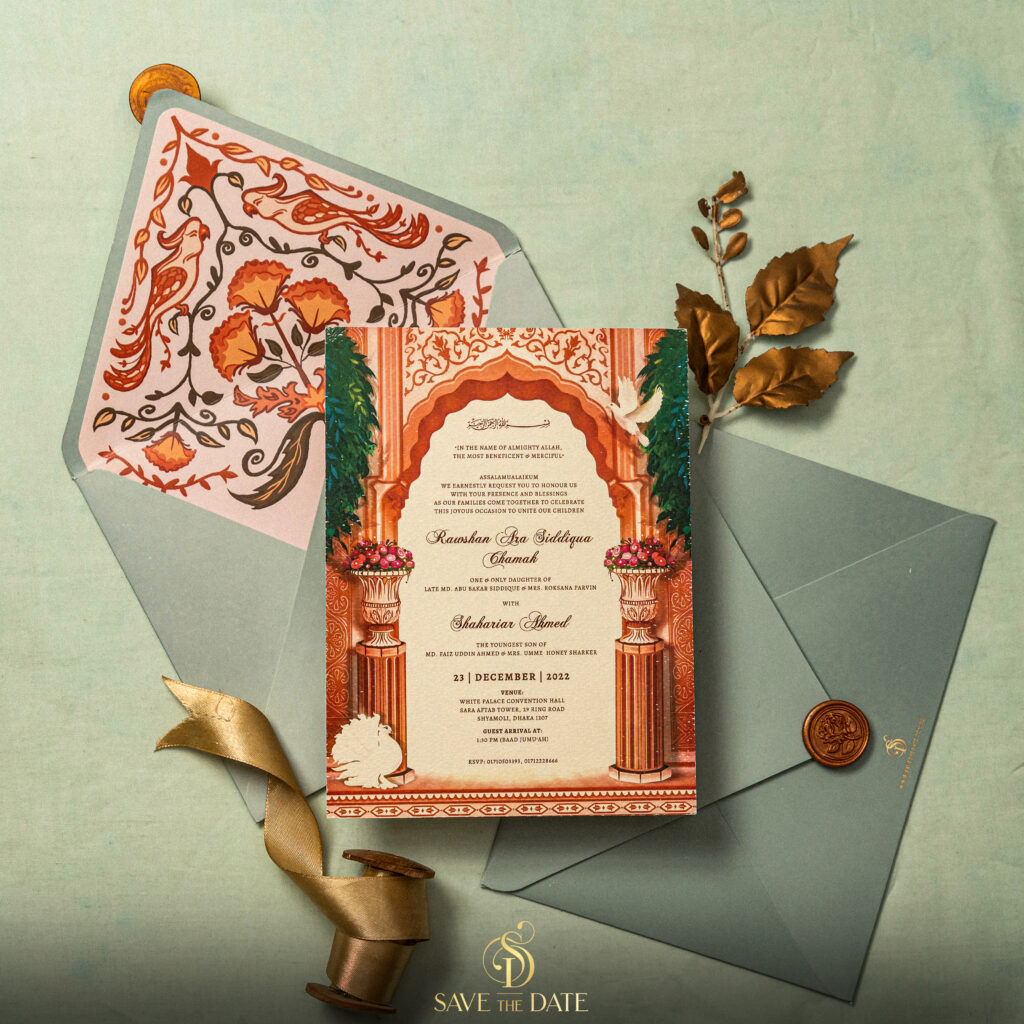 Wedding Pass to “I Do” – Signature Invitation Card - Save The Date