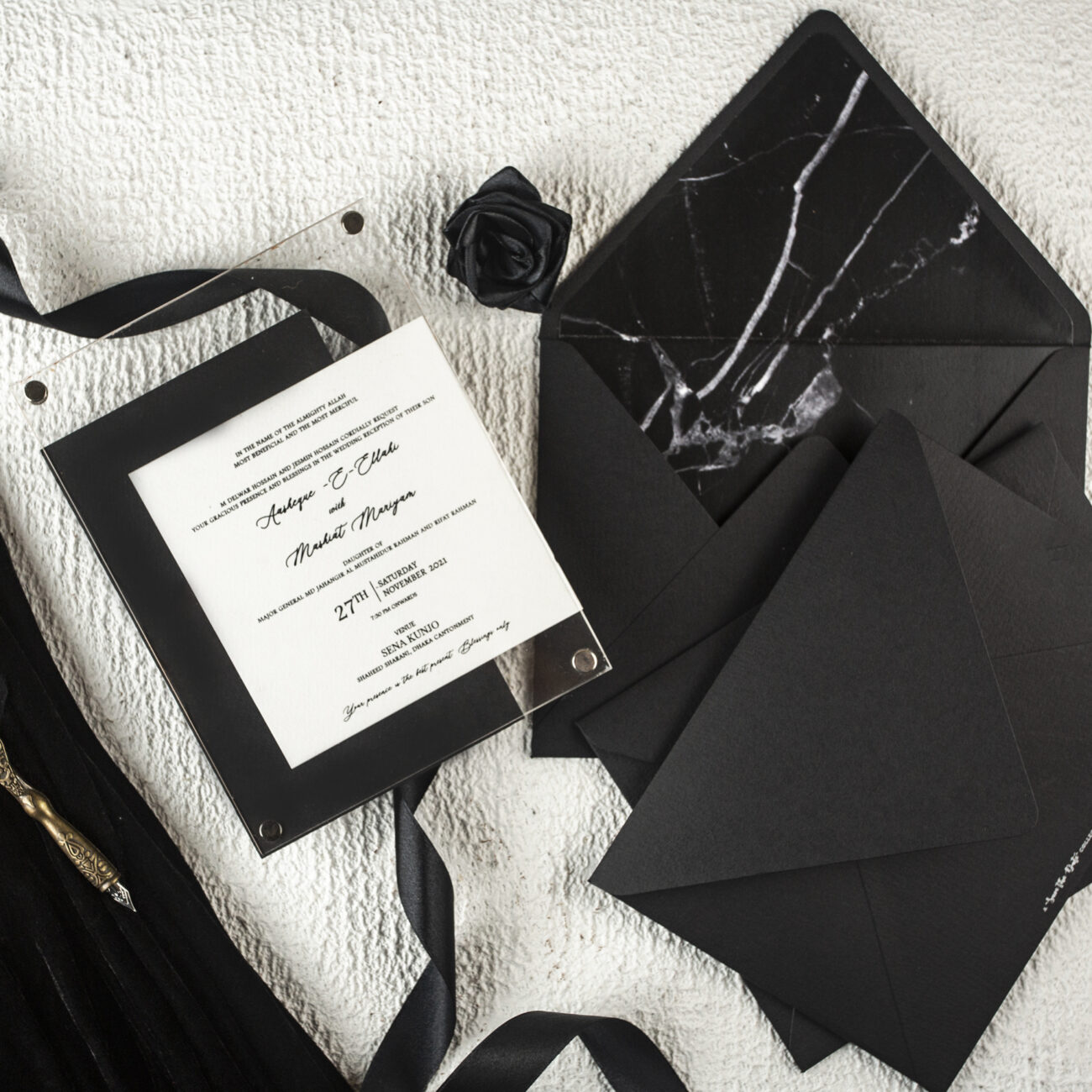 Persian Beauty – Signature Invitation Set - Save The Date