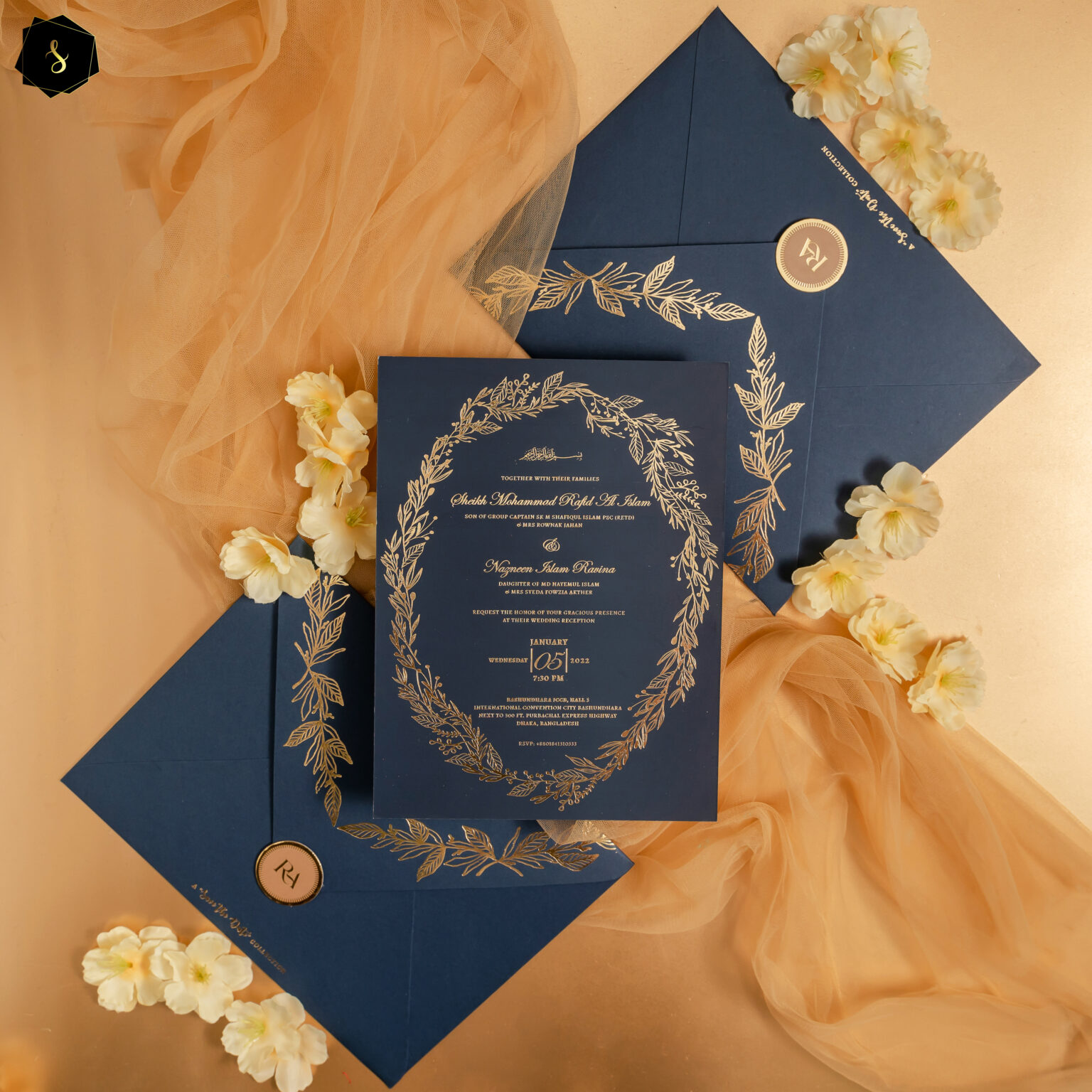 Paper Invitation Stationery - Save The Date