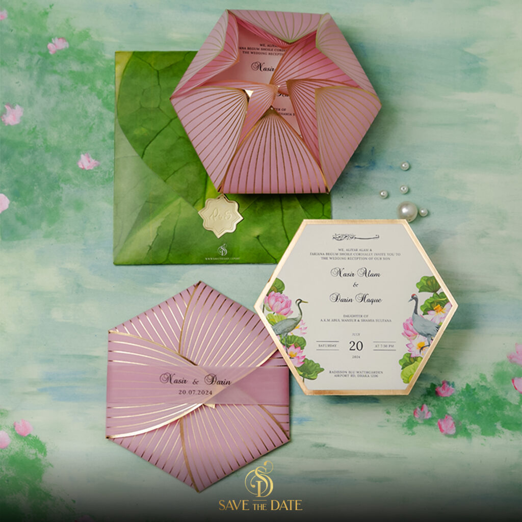 Paper Invitation Stationery - Save The Date